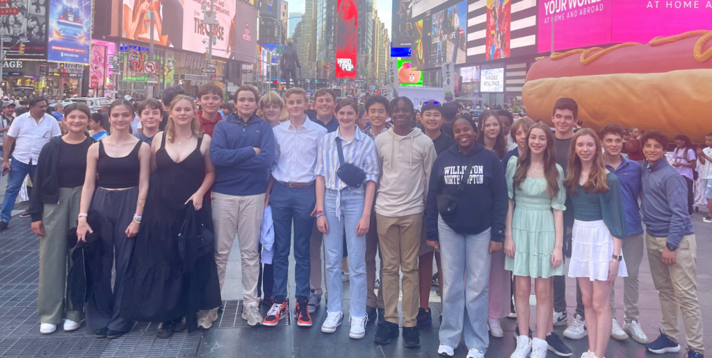 Grade 8 Culminating Field Trip to New York City Day 1 - Charles River ...